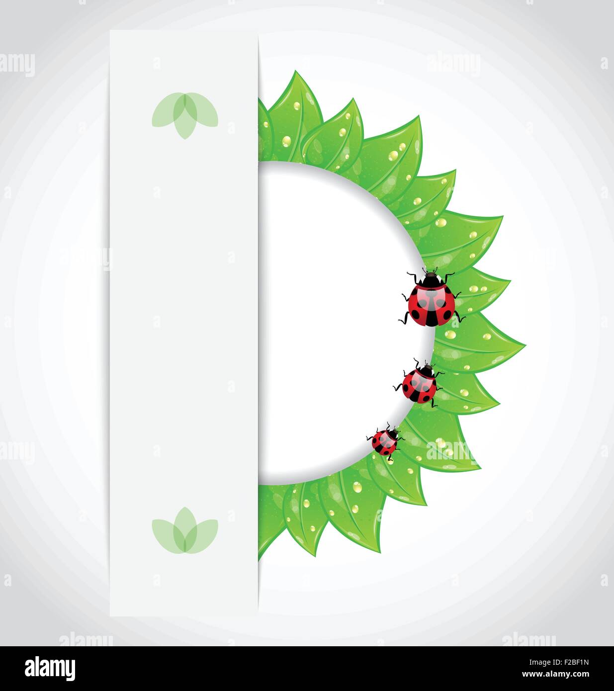 Green eco banner bubble Stock Vector Images - Alamy