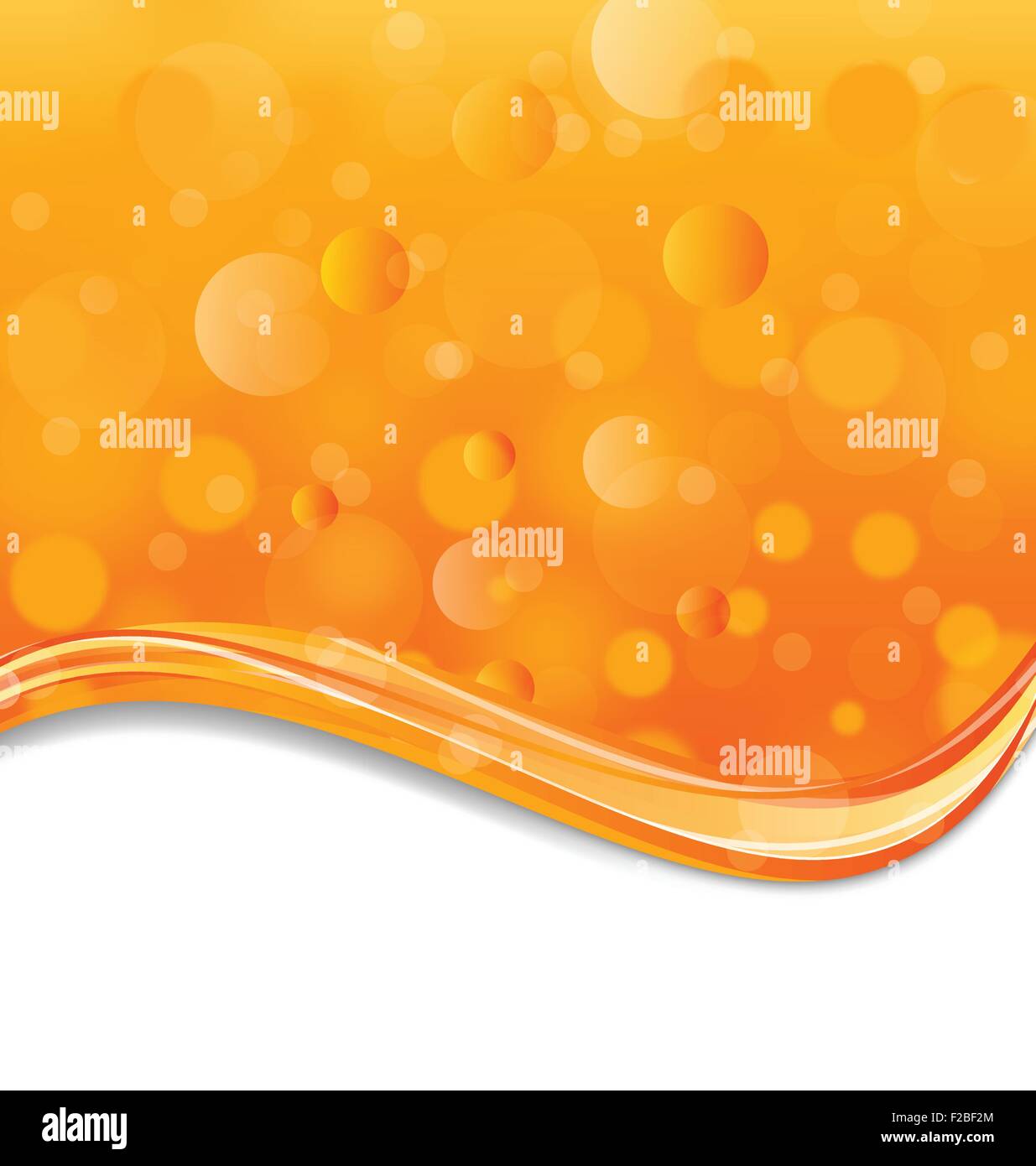 Abstract orange background with light effect Stock Vector Image & Art ...