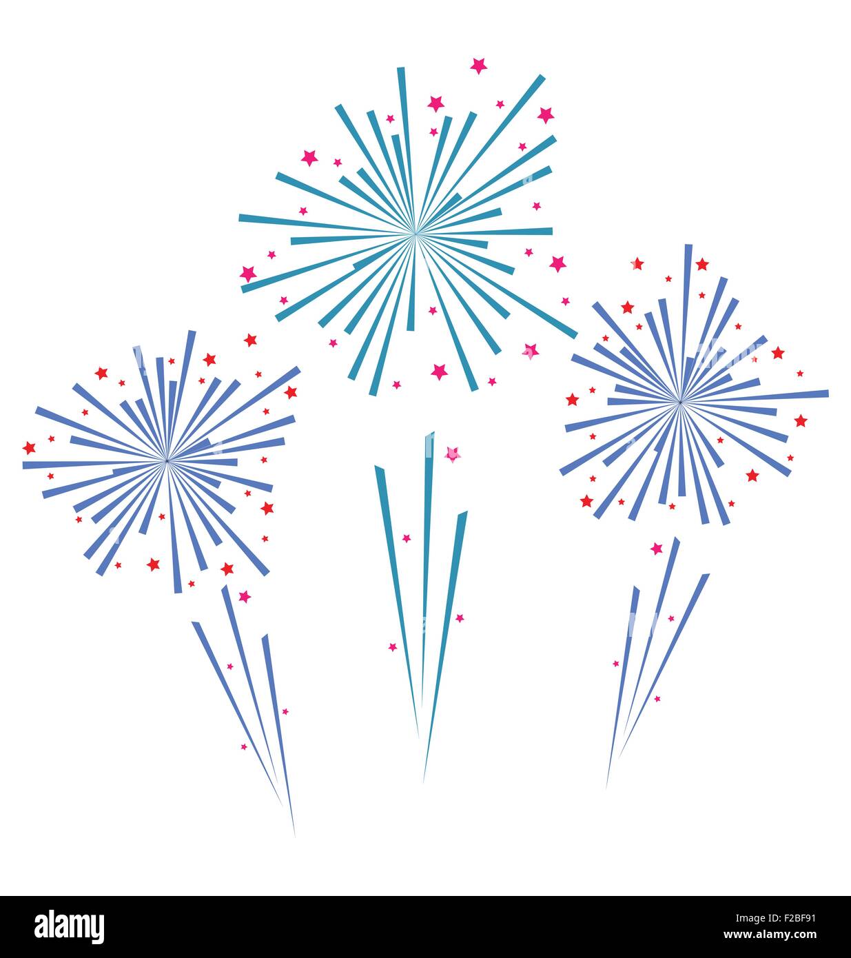 Sketch abstract colorful exploding firework Stock Vector Image & Art ...