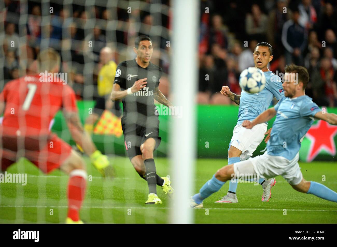 Paris, France. 15th Sep, 2015. UEFA Champions League football. Paris St ...