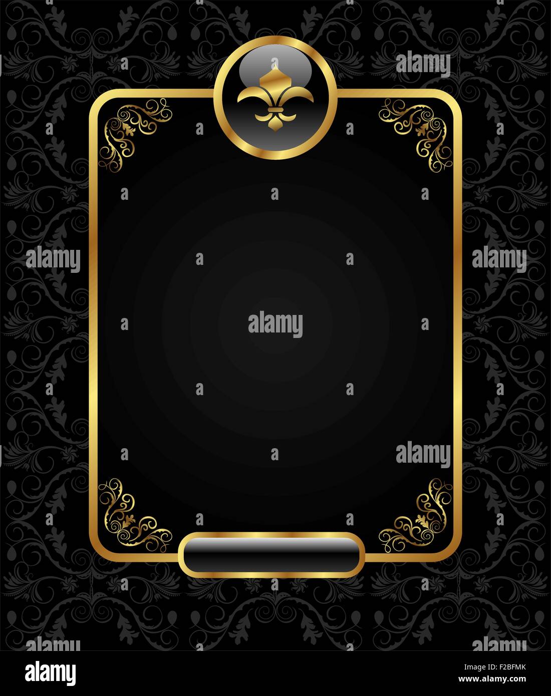 royal background with golden frame Stock Vector Image & Art - Alamy