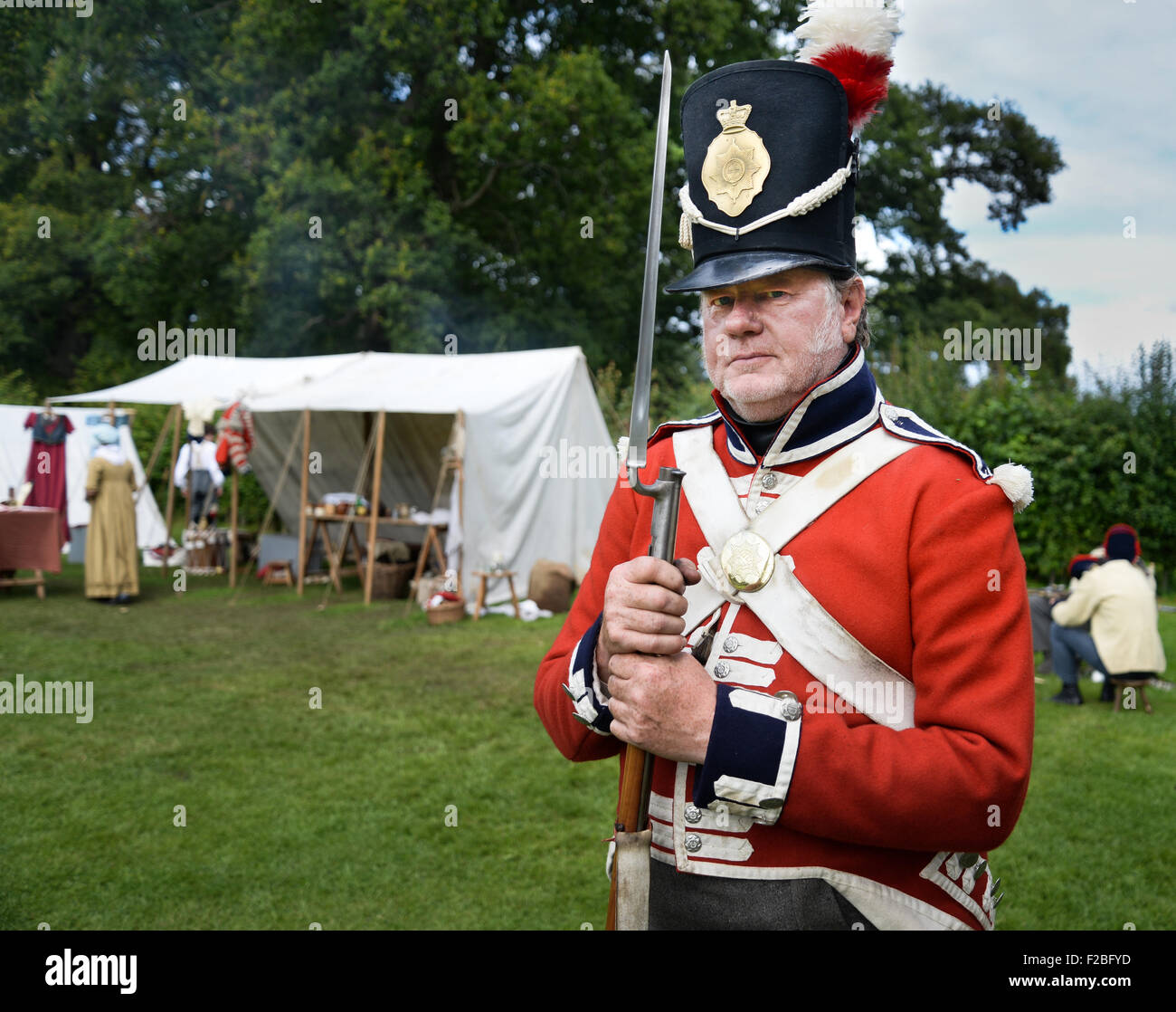 The 8th kings regiment of foot infantry hi-res stock photography and ...