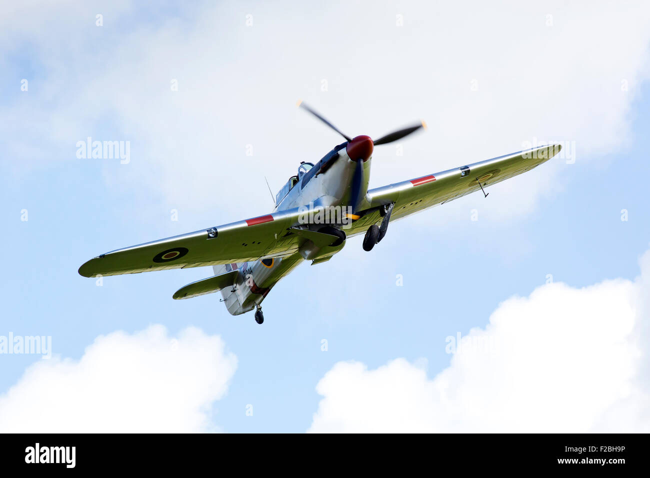 Two spitfires flying together hi-res stock photography and images - Alamy