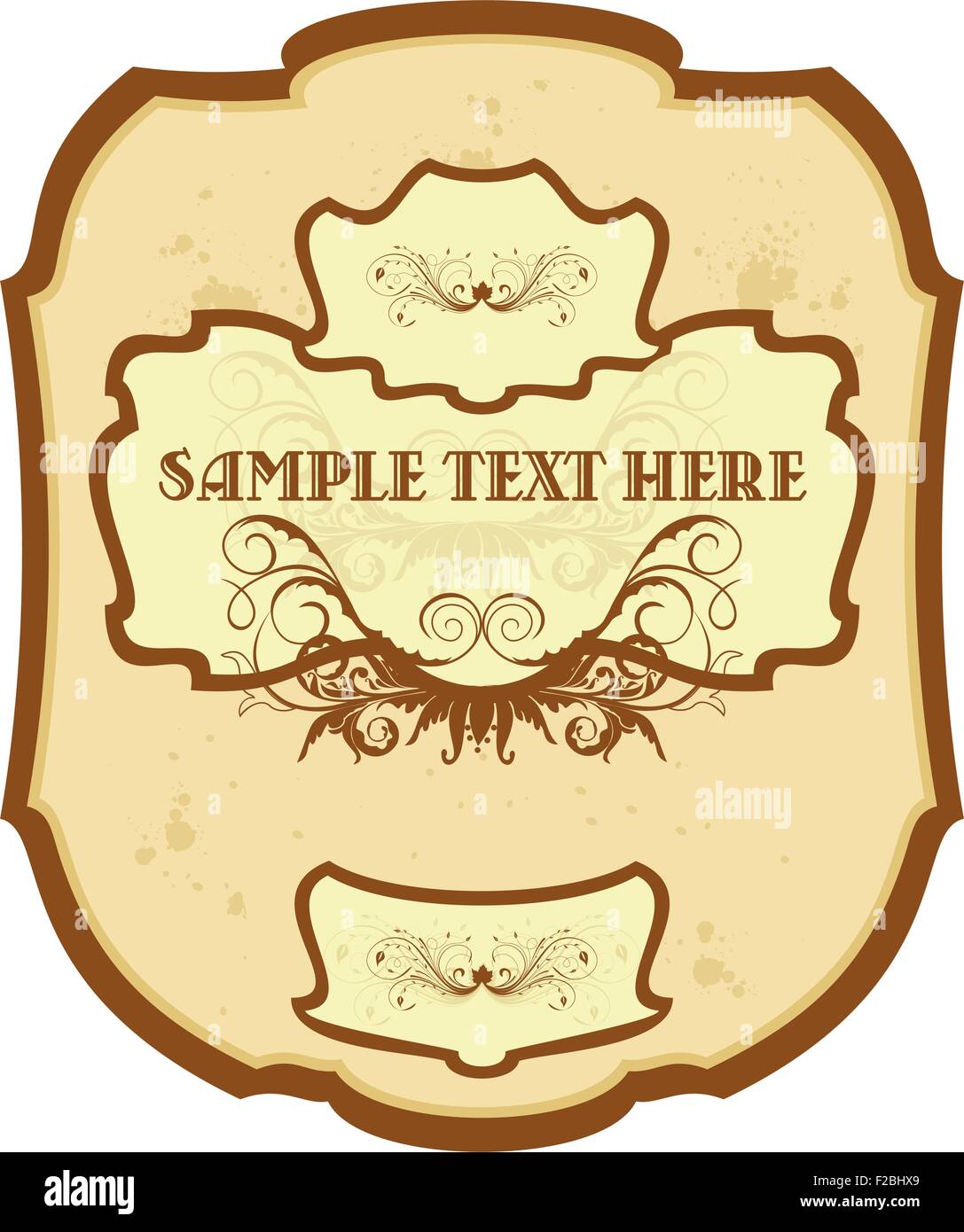 Vintage label, wine Stock Vector Image & Art - Alamy