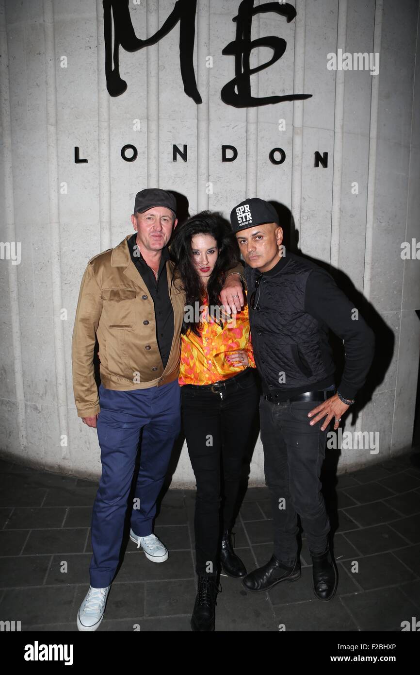 Danny Rampling attends dinner to celebrate his birthday in STK at ME ...