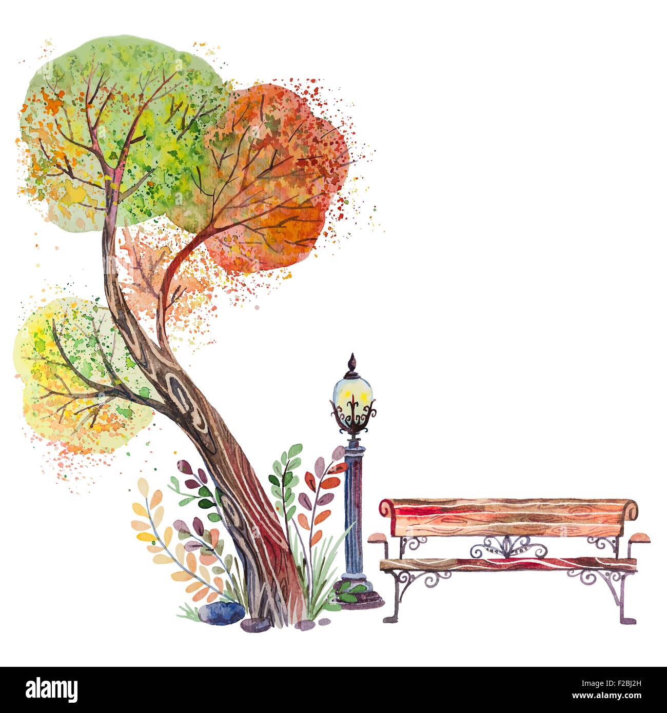 Red chestnut tree park Cut Out Stock Images & Pictures - Alamy