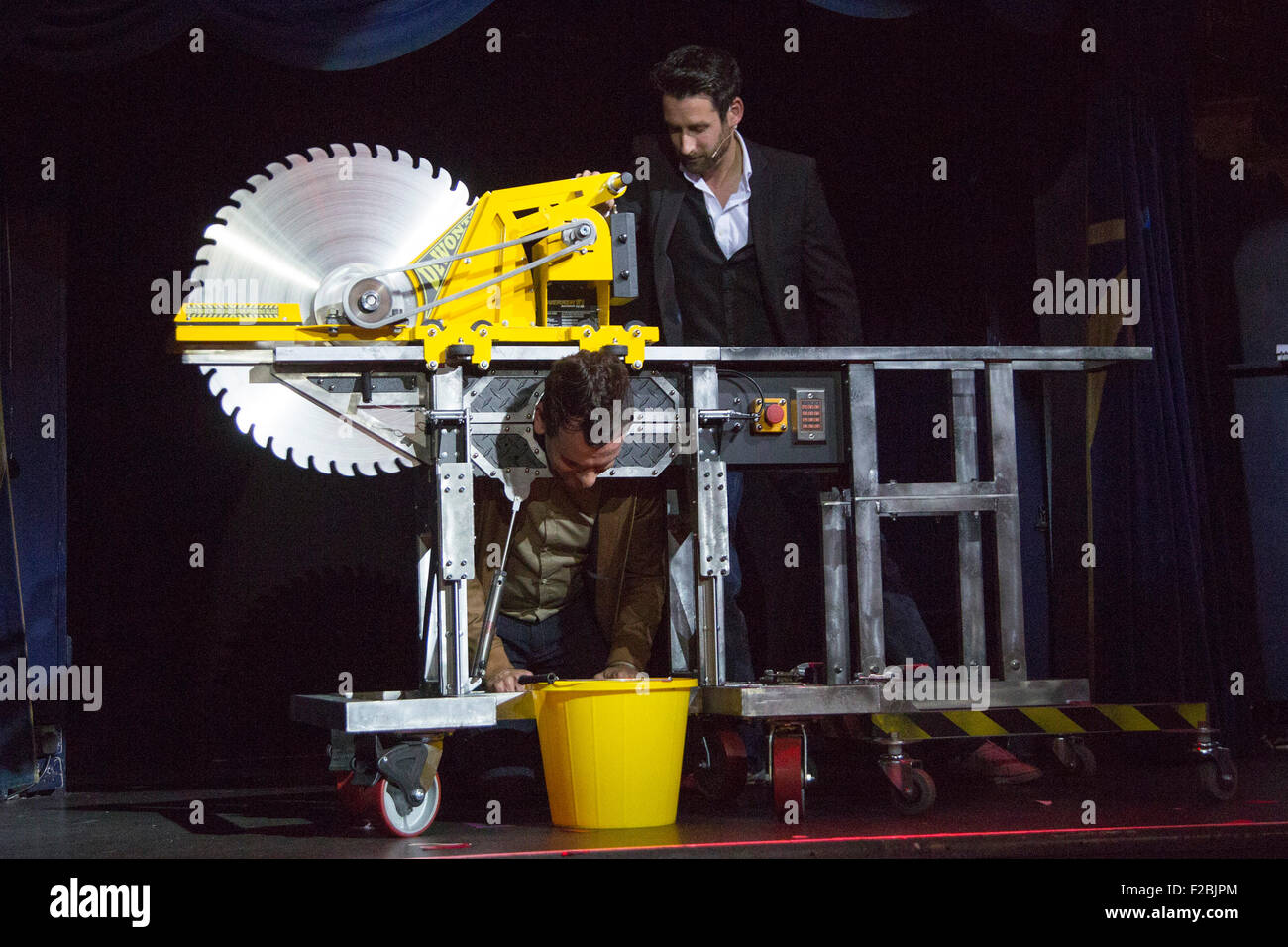 Jamie Raven, Britain's Got Talent, performs on stage. Press preview of ...
