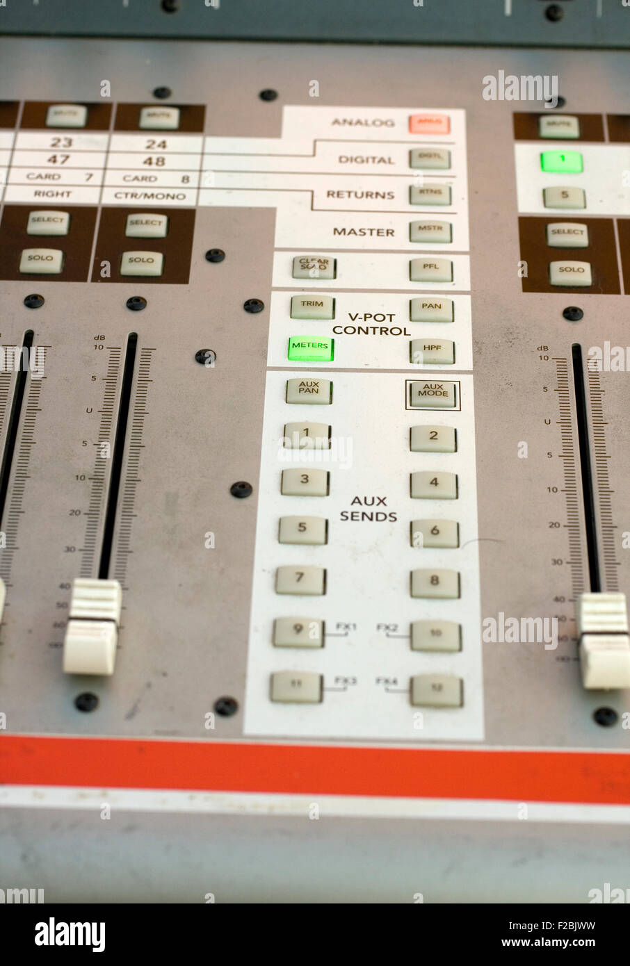 Dubbing mixer hi-res stock photography and images - Alamy