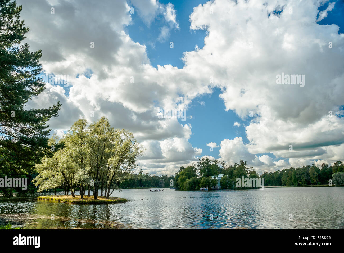 Beautiful russian landscape Stock Photo - Alamy