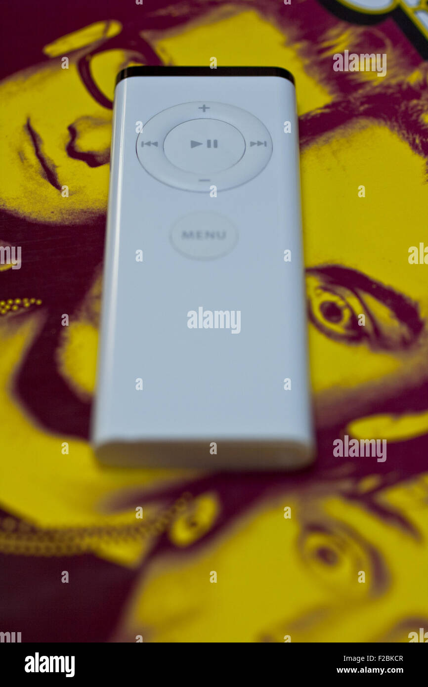 White remote controller for computer Stock Photo - Alamy