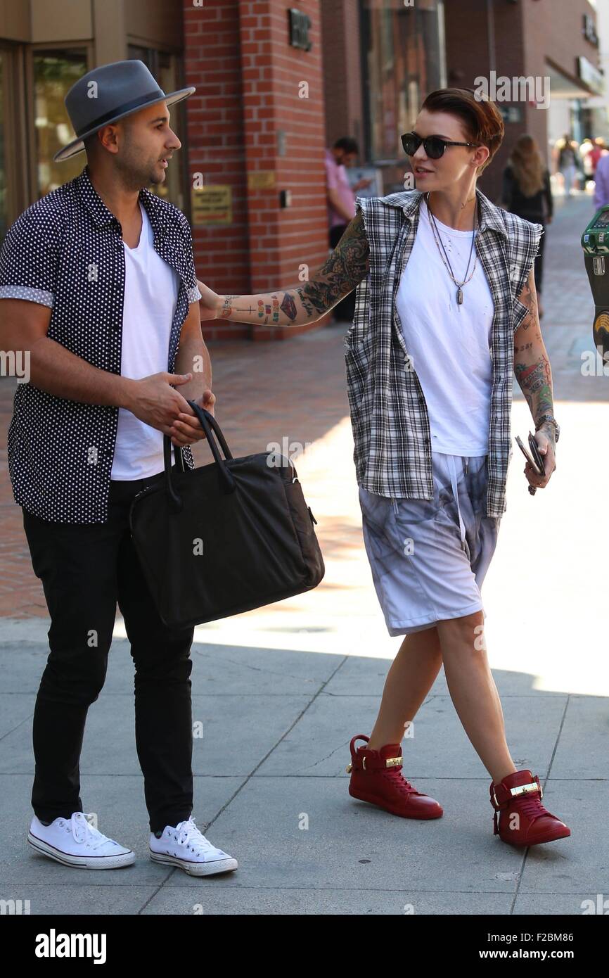 Ruby Rose Langenheim visits a medical center in Beverly Hills Featuring ...