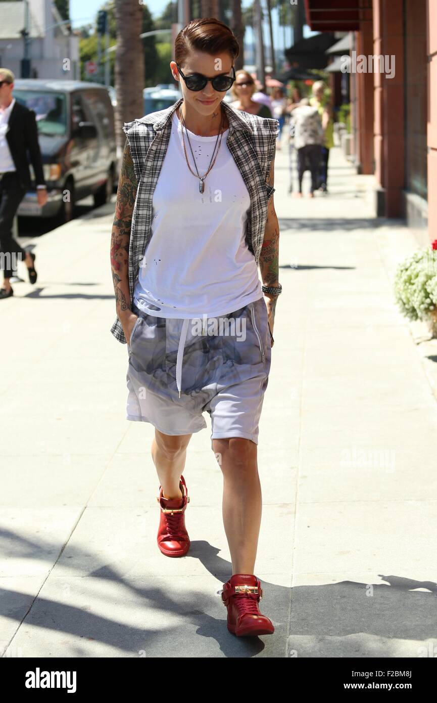 Ruby Rose Langenheim visits a medical center in Beverly Hills Featuring ...