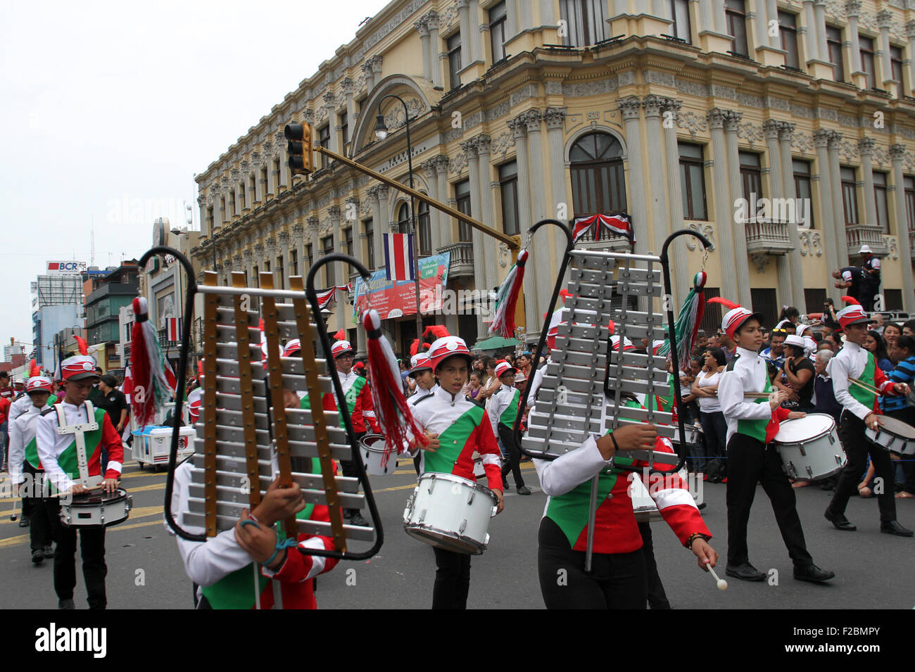 Costa rica independence parade hi-res stock photography and images - Alamy