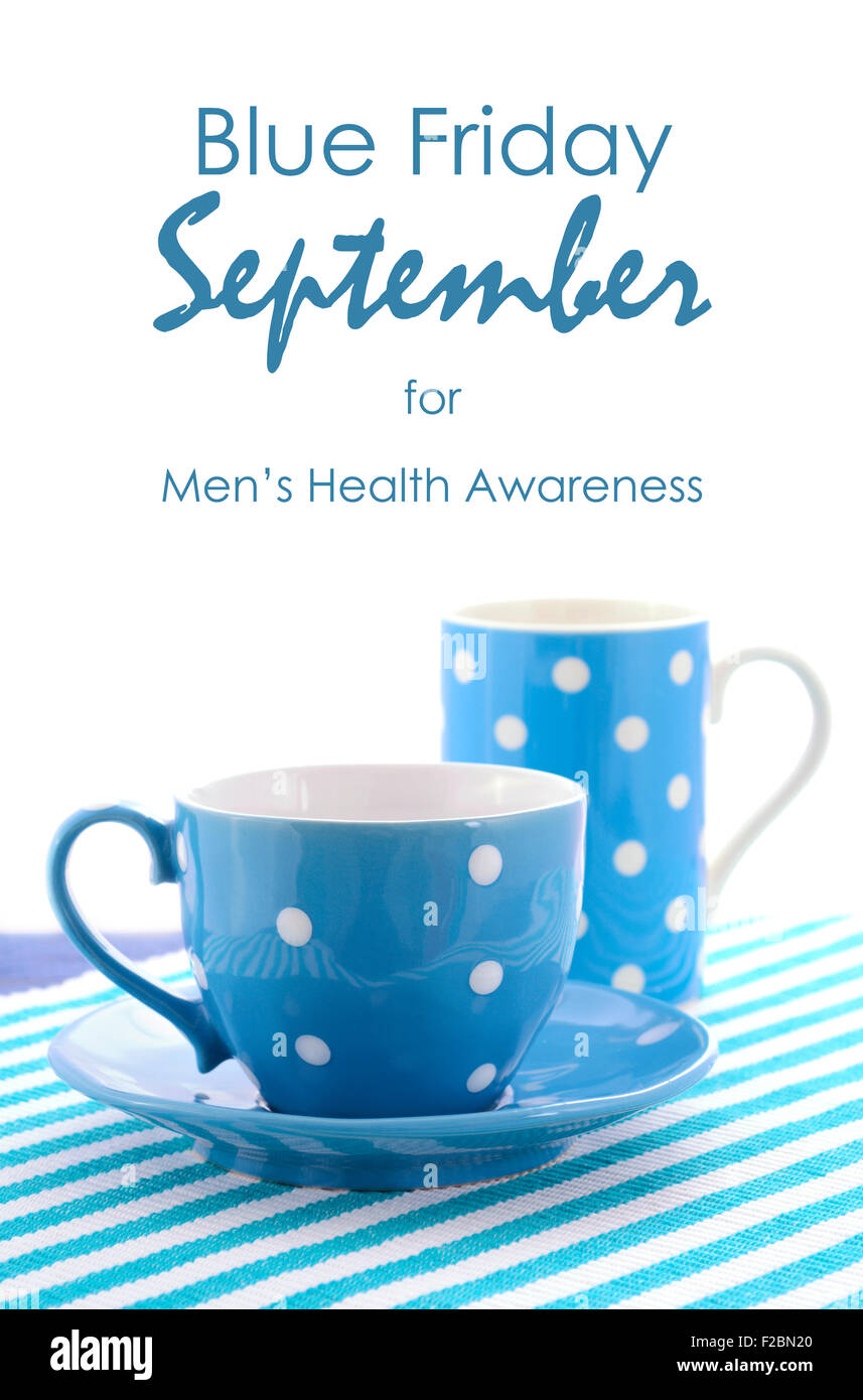 Blue September, Blue Friday Charity Event Fundraiser, with blue coffee ...