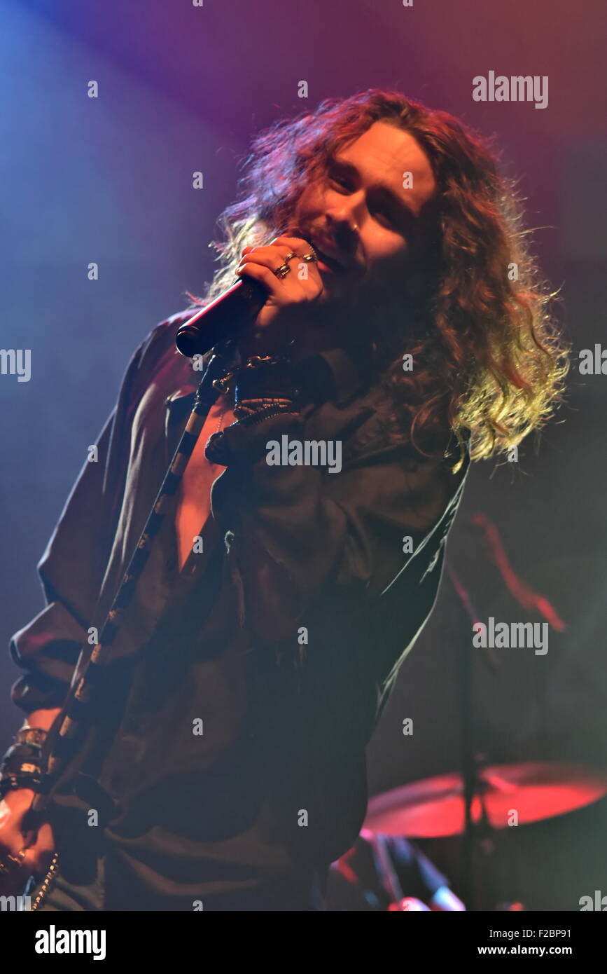 London, UK, 15th Sept 2015 : Vambo performs at The Isle of Wight ...