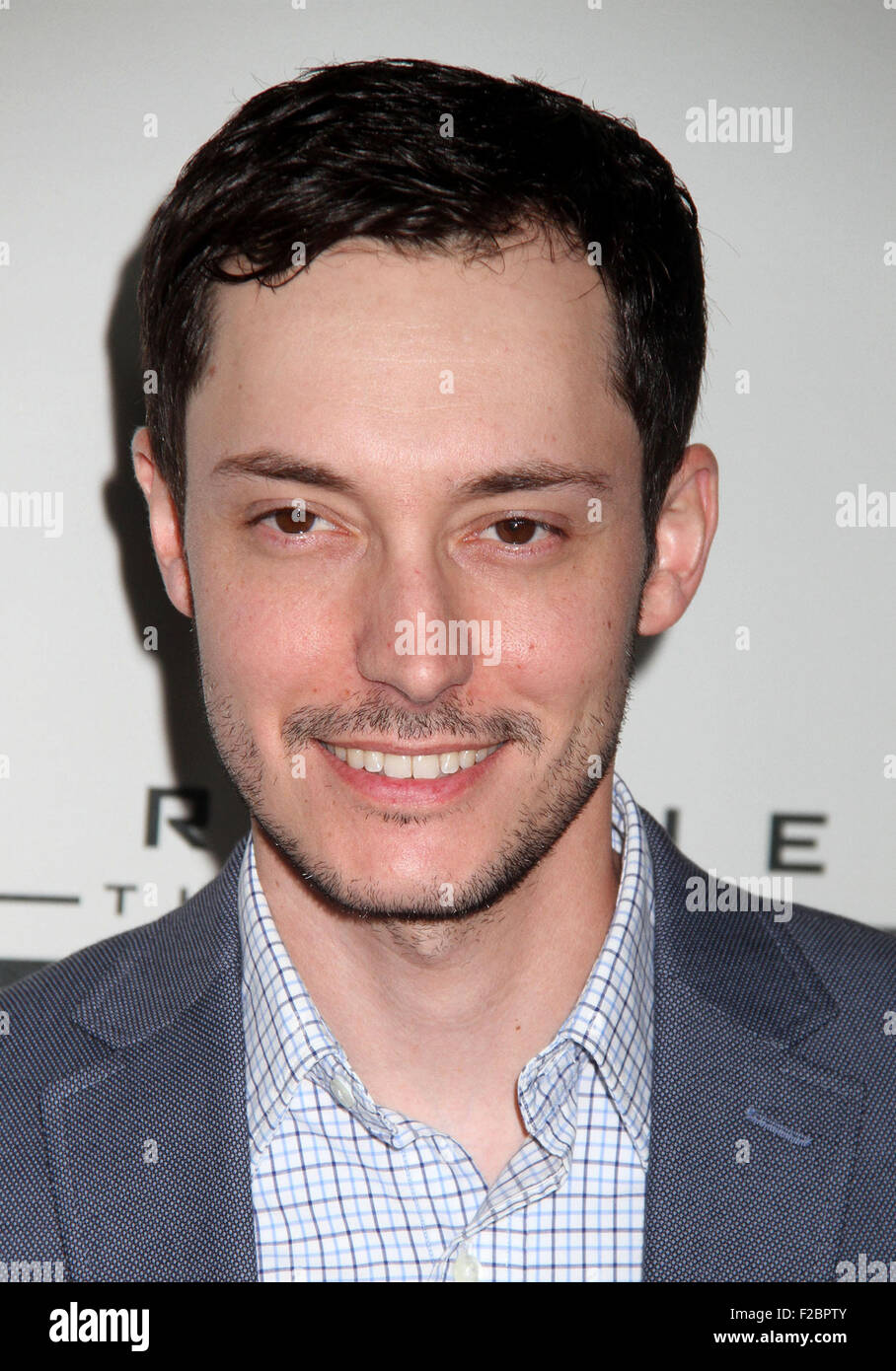 New York, New York, USA. 15th Sep, 2015. Director WES BALL attends the ...