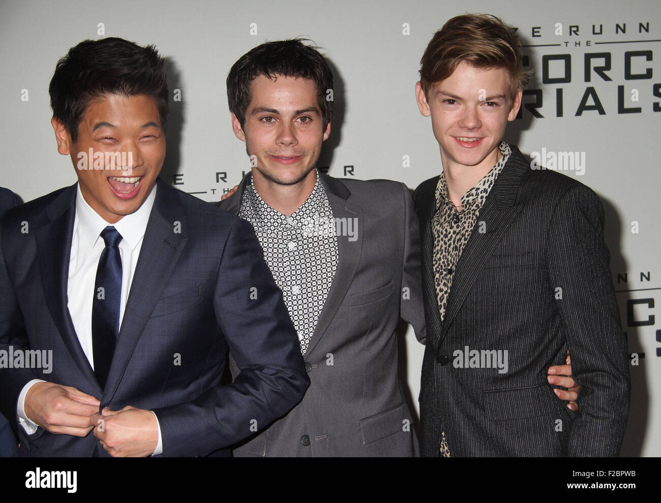 New York, New York, USA. 15th Sep, 2015. Actors KI HONG LEE, DYLAN O ...