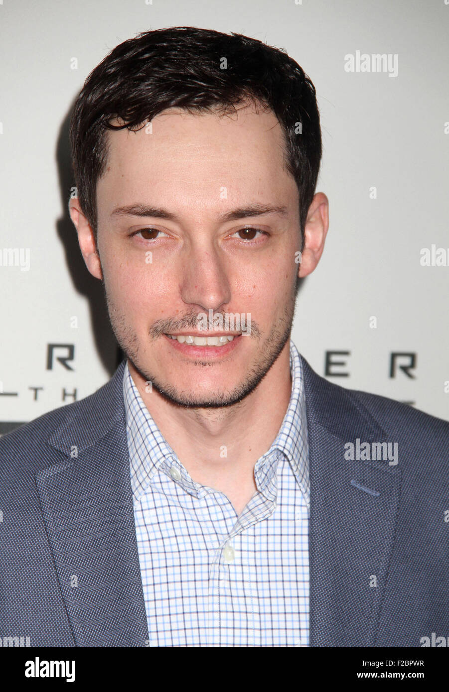 New York, New York, USA. 15th Sep, 2015. Director WES BALL attends the ...