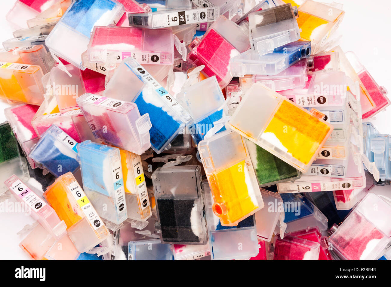Empty printer cartridges hi-res stock photography and images - Alamy