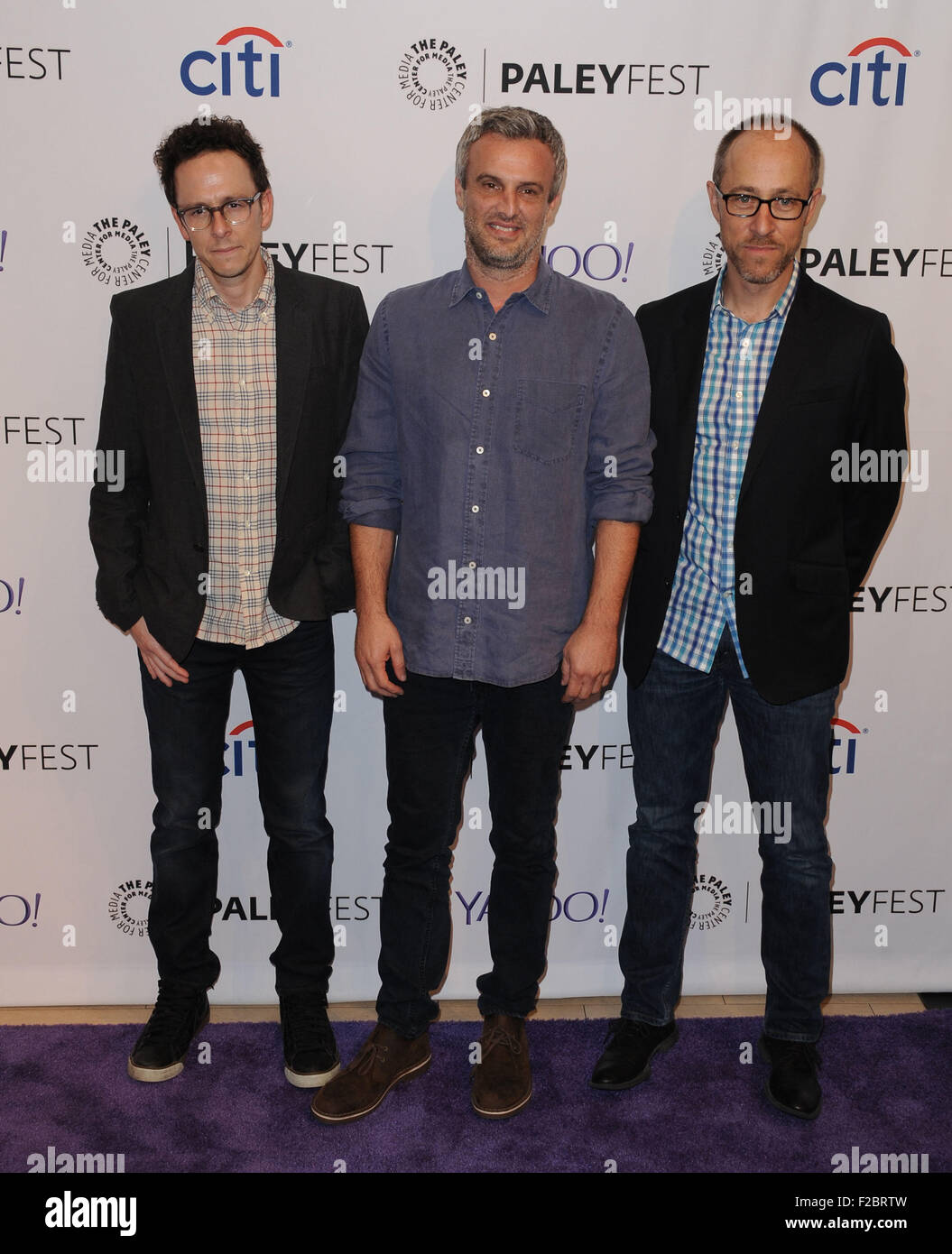 Los Angeles, California, USA. 15th Sep, 2015. Jarrad Paul, Andrew Mogel ...