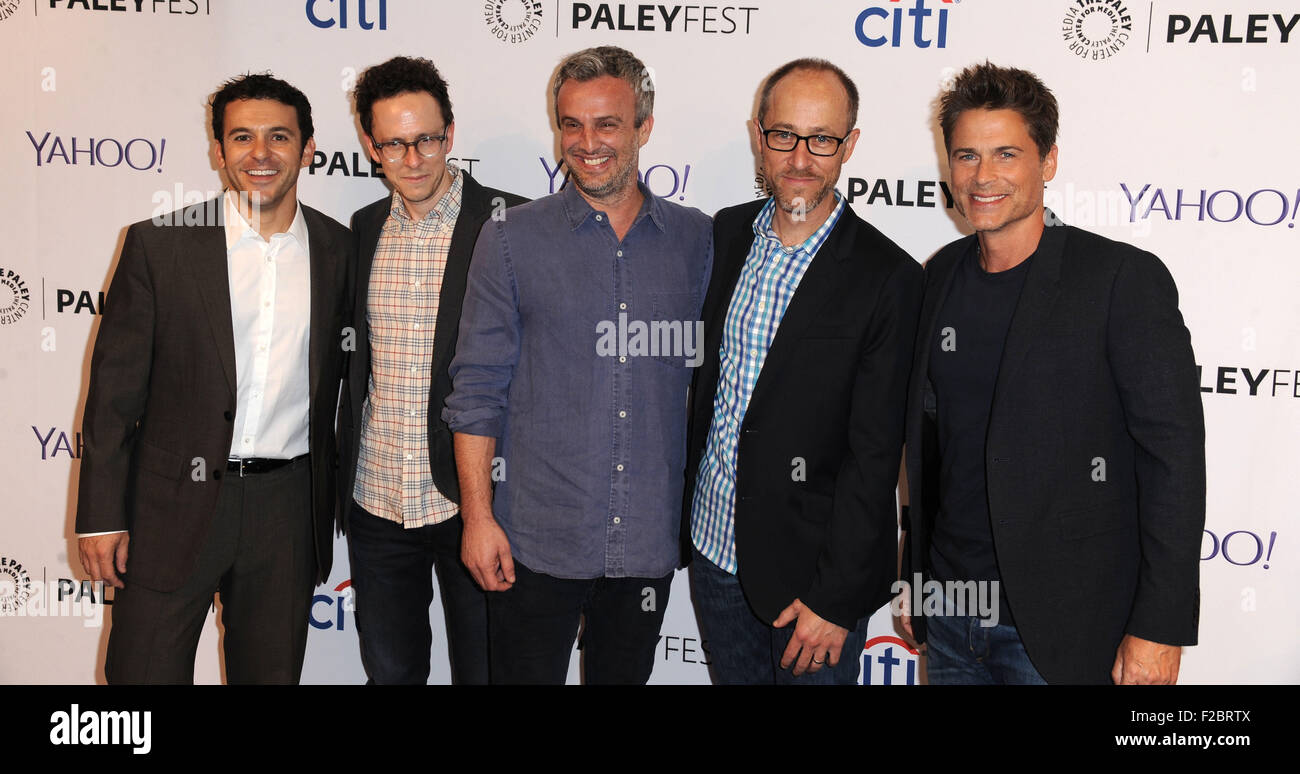Los Angeles, California, USA. 15th Sep, 2015. Fred Savage, Jarrad Paul ...