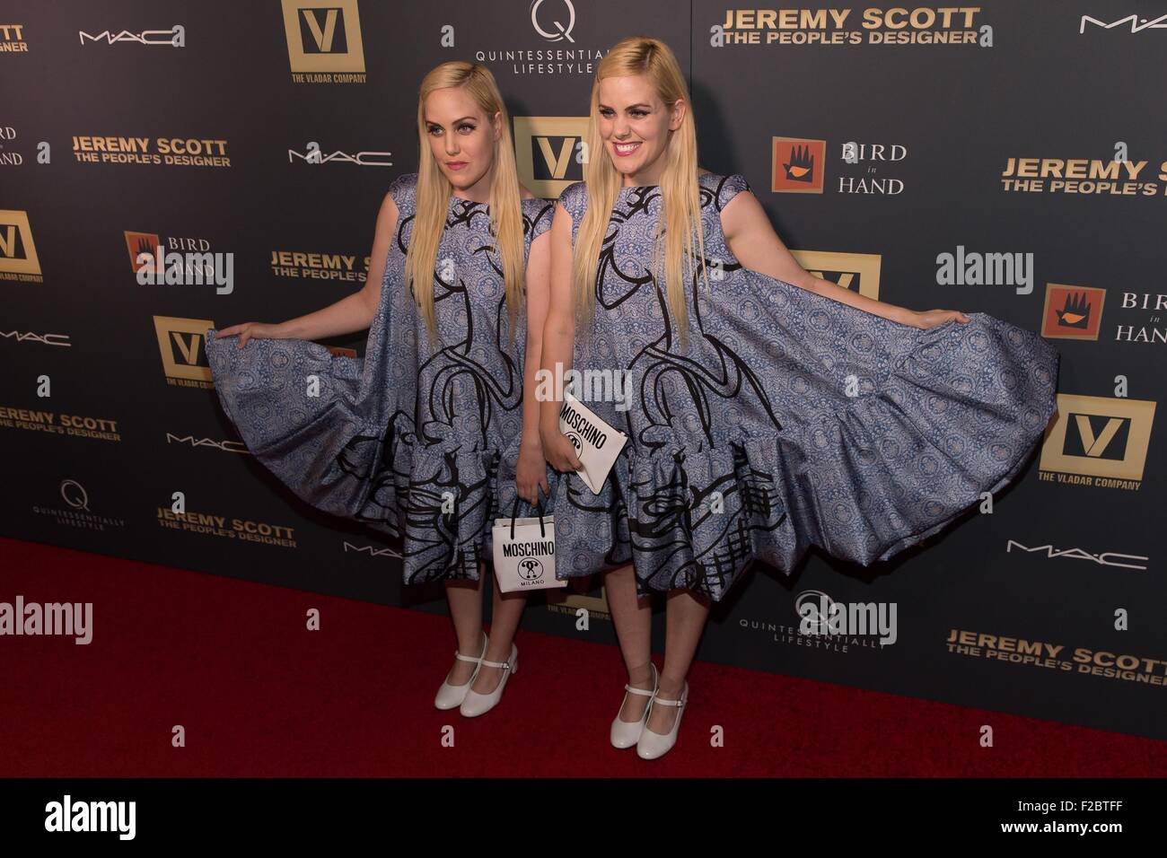 Cailli beckerman sam beckerman jeremy scott hi-res stock photography ...