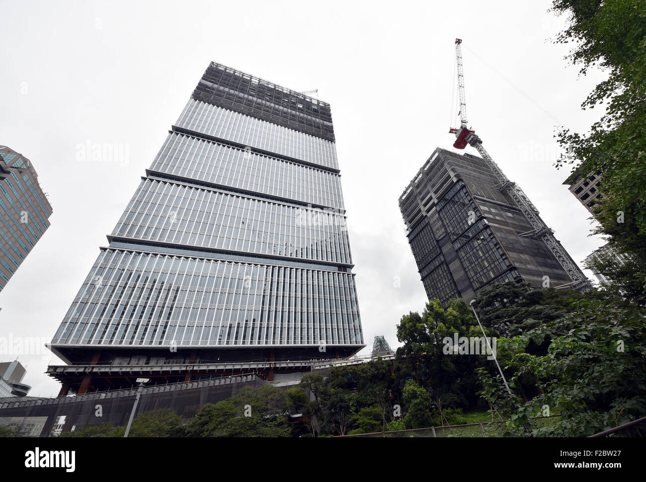 Tokyo, Japan. 16th Sep, 2015. Tokyo Garden Terrace, a new commercial ...