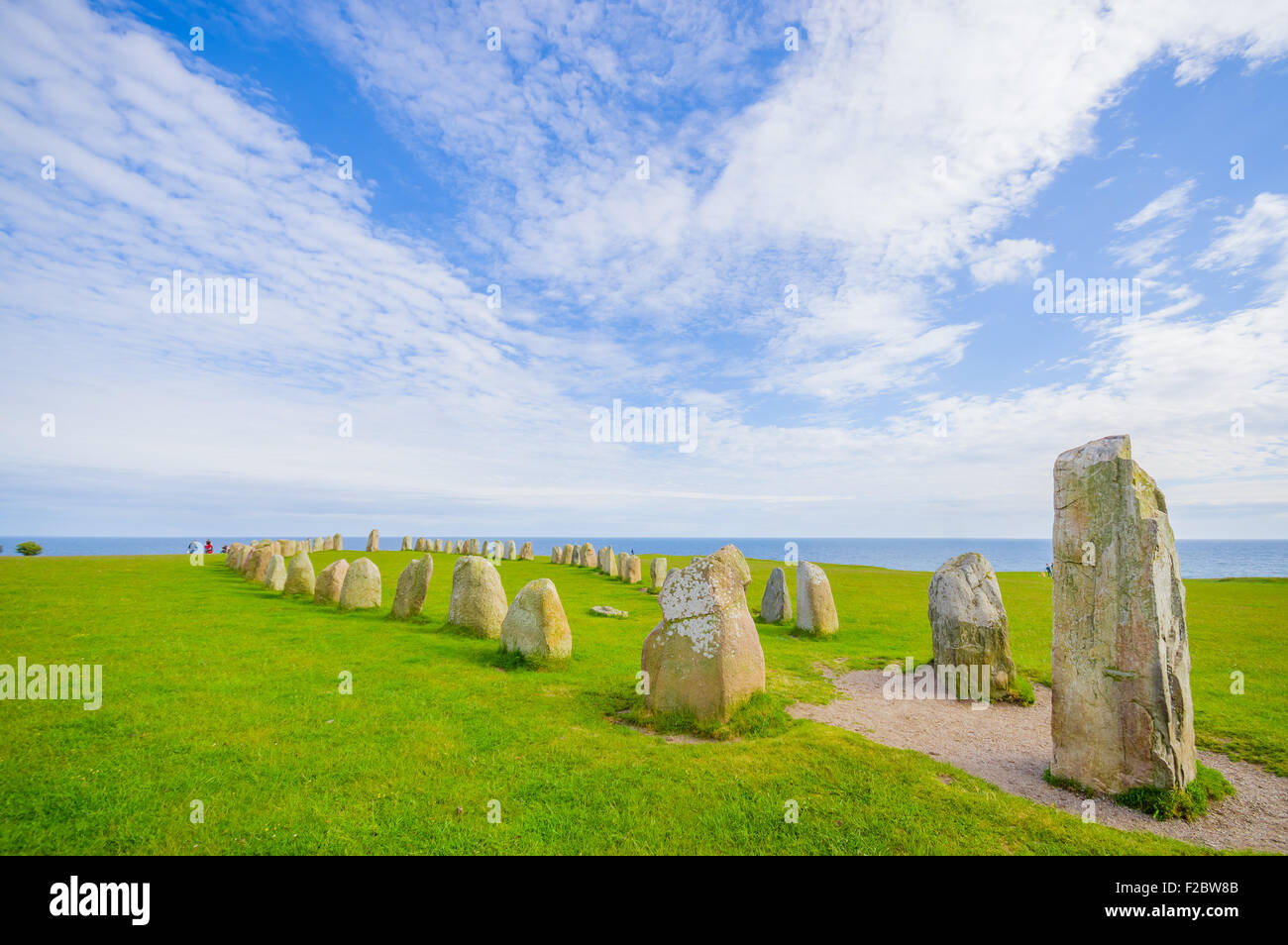 Ystad stone circle hi-res stock photography and images - Alamy