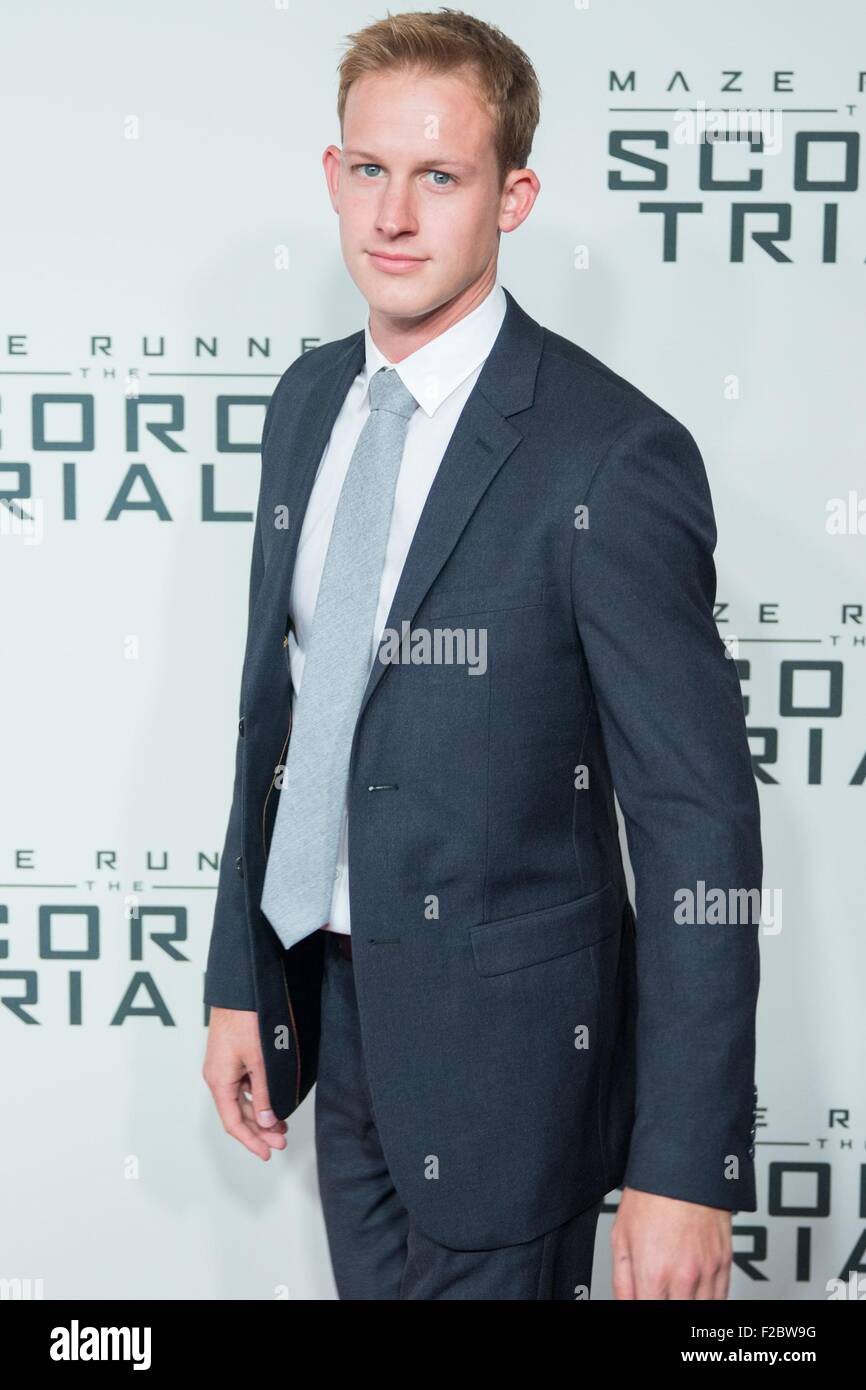 New York, NY, USA. 15th Sep, 2015. Chris Sheffield at arrivals for MAZE ...