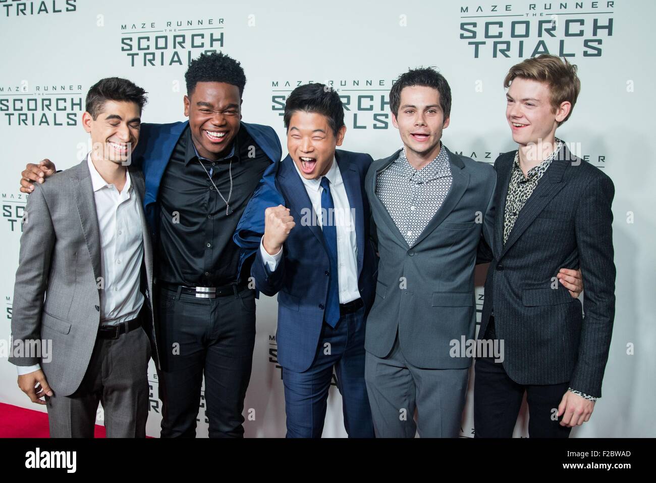 New York, NY, USA. 15th Sep, 2015. Alex Flores, Dexter Darden, Hi Kong ...