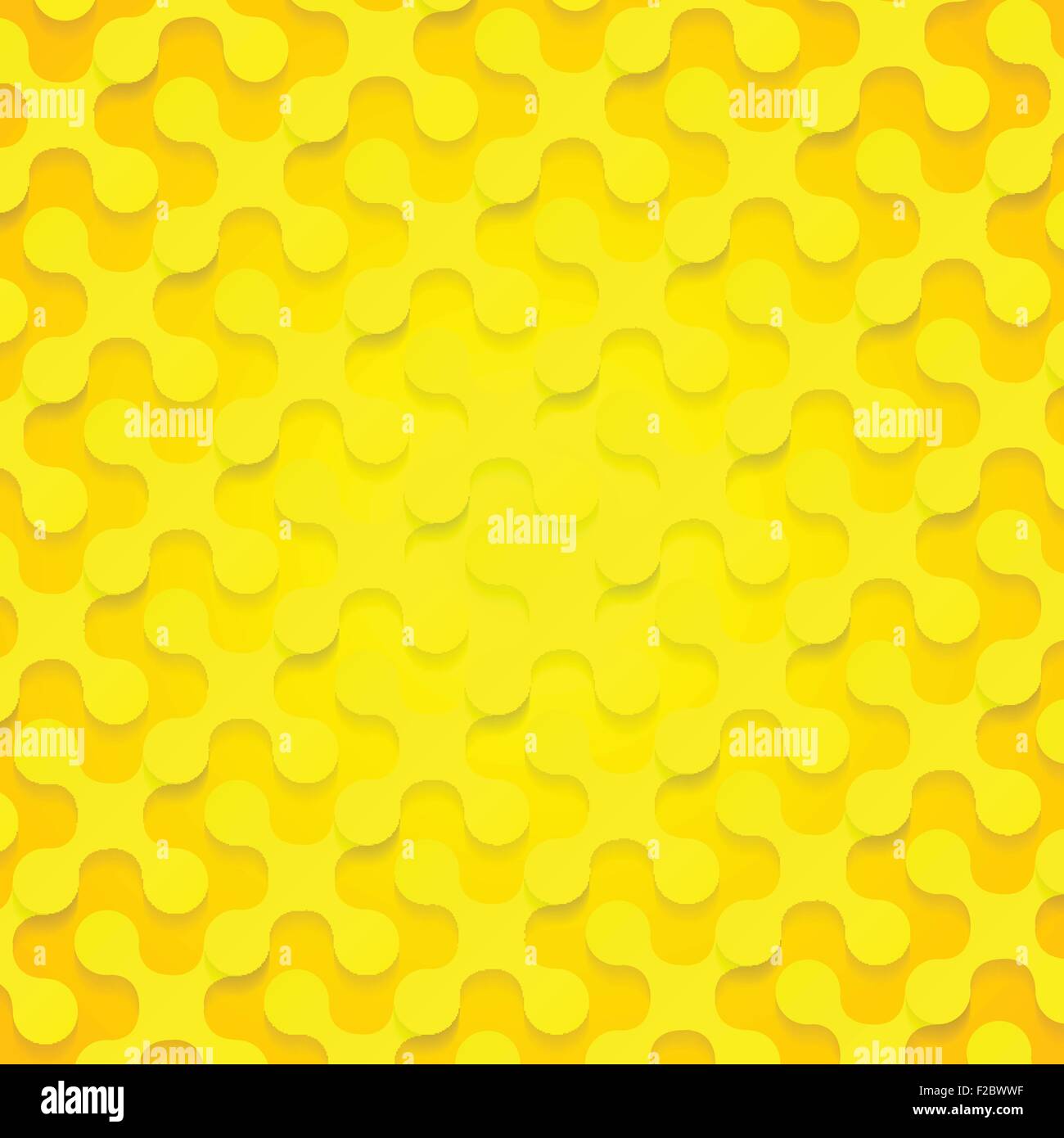 Bright yellow abstract shapes background texture. Vector design Stock ...