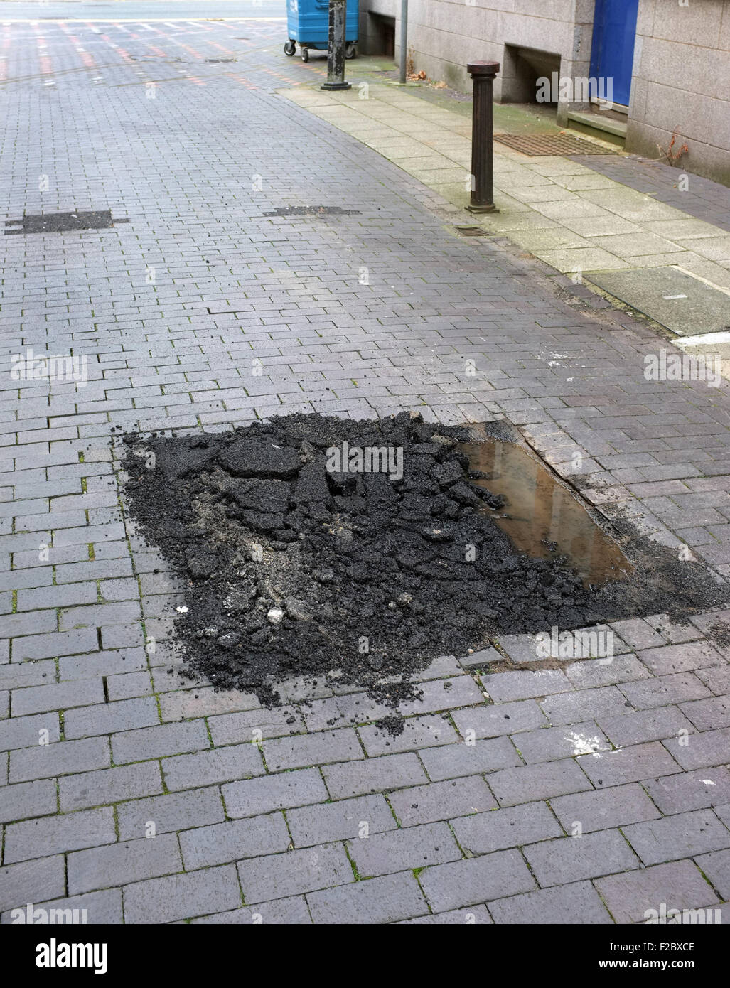 Repaired pavement hi-res stock photography and images - Alamy
