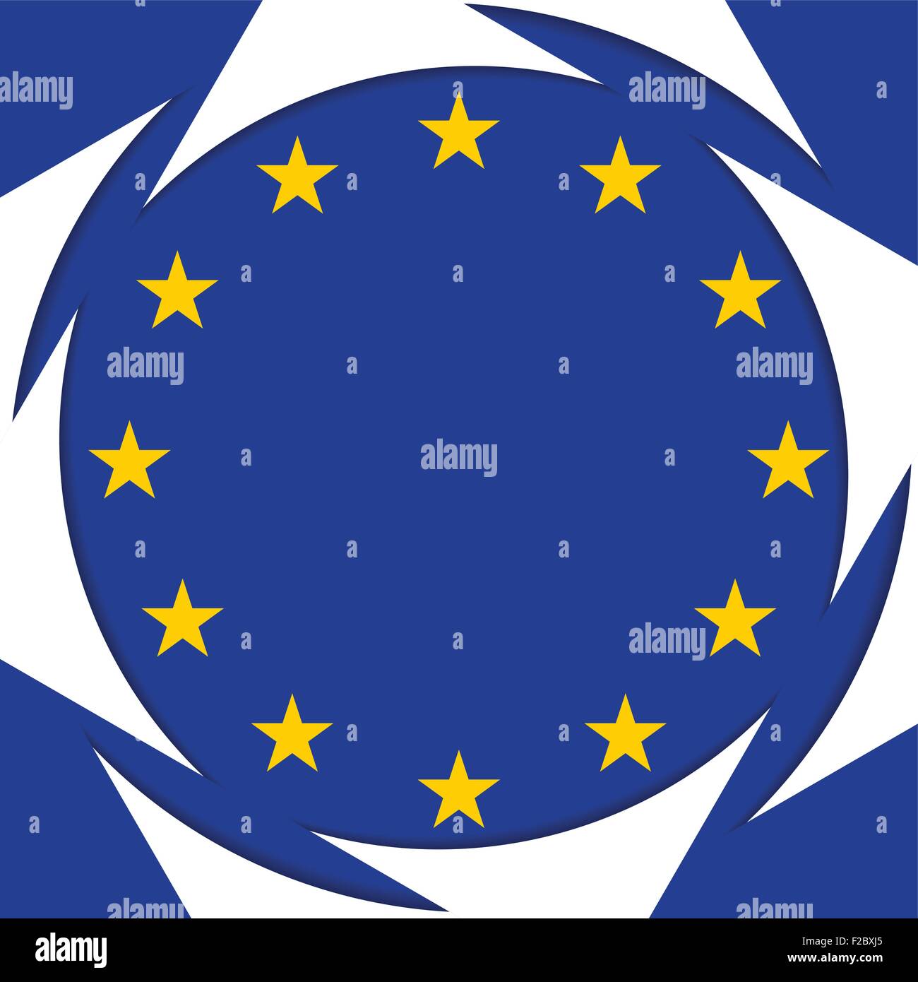 European union colors abstract corporate background. Vector design ...