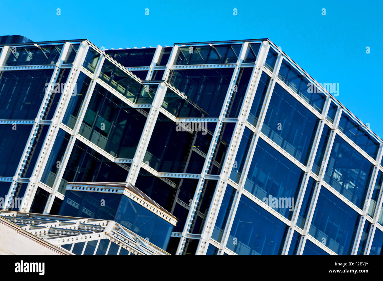 windows in the city of london home and office skyscraper building Stock ...