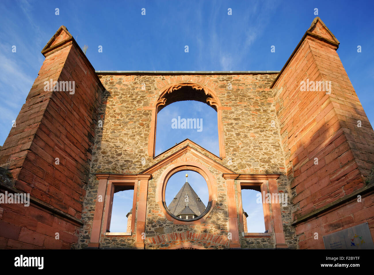 Ruins of the Walloon church, Hanau, Hesse, Germany Stock Photo - Alamy