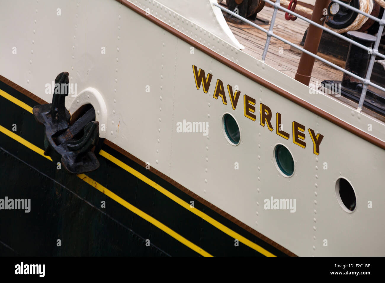 The Waverley Paddle Steamer at Bournemouth leaving the Pier heading for ...