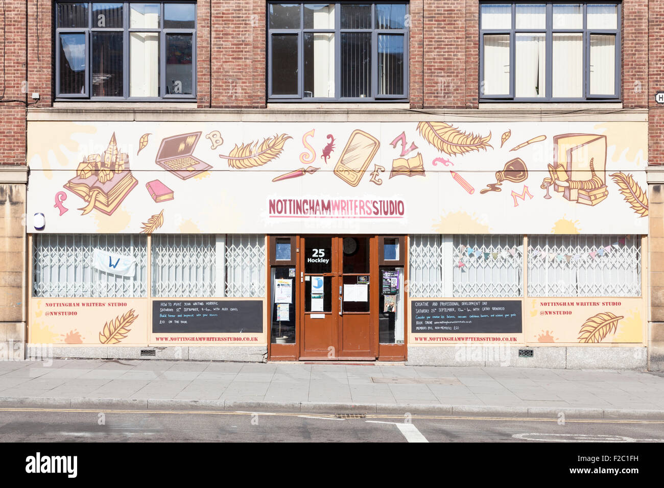 Nottingham writers studio hi-res stock photography and images - Alamy