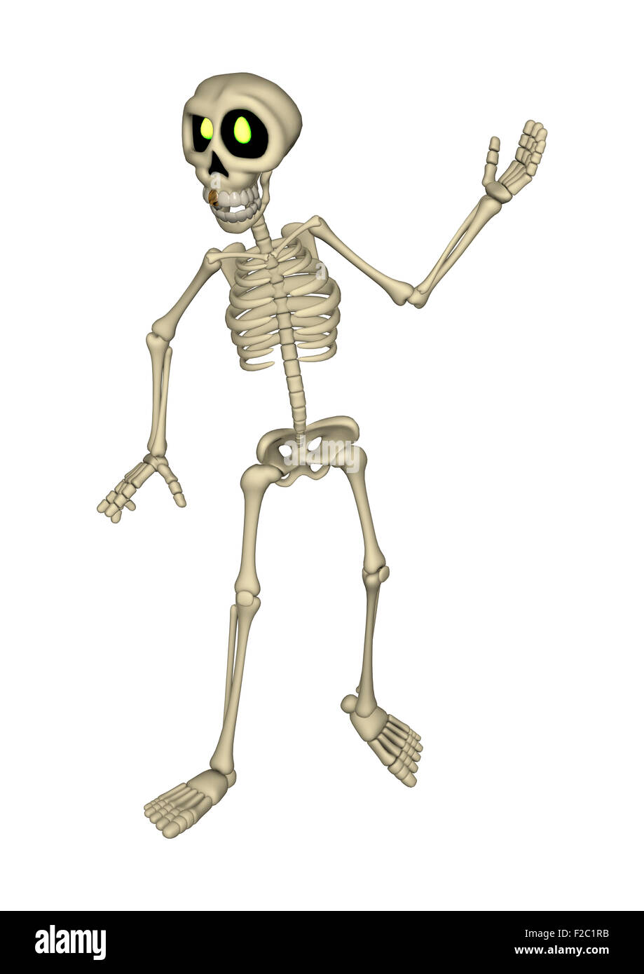 Cartoon skeleton isolated hi-res stock photography and images - Alamy