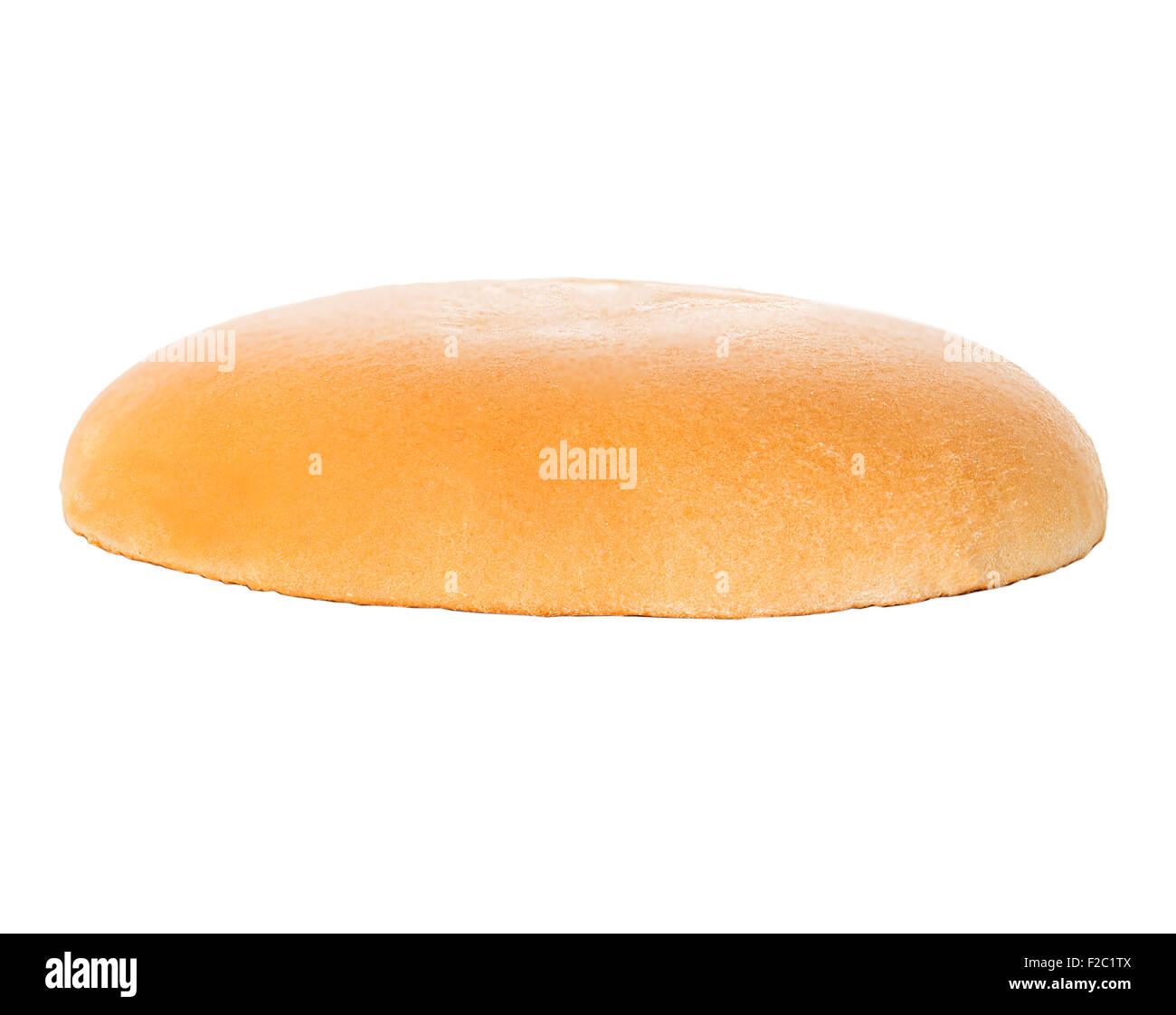 Hamburger, cheeseburger bun on a white background Stock Photo - Alamy