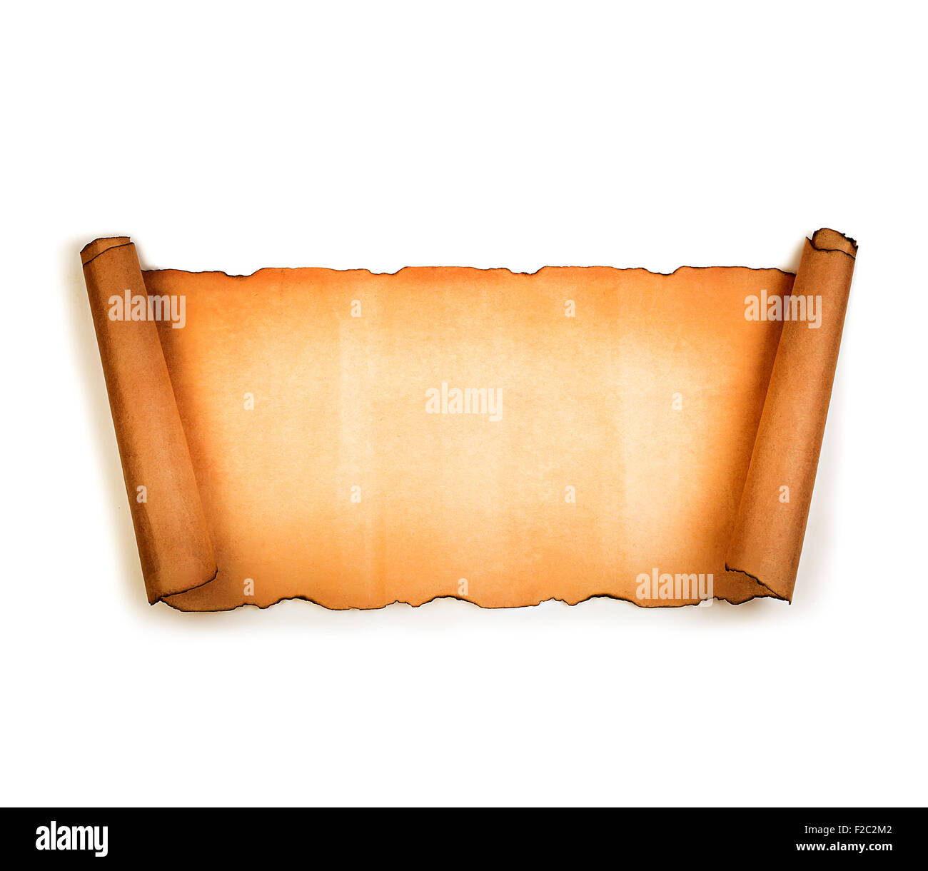 Scroll paper banner parchment Cut Out Stock Images & Pictures - Alamy