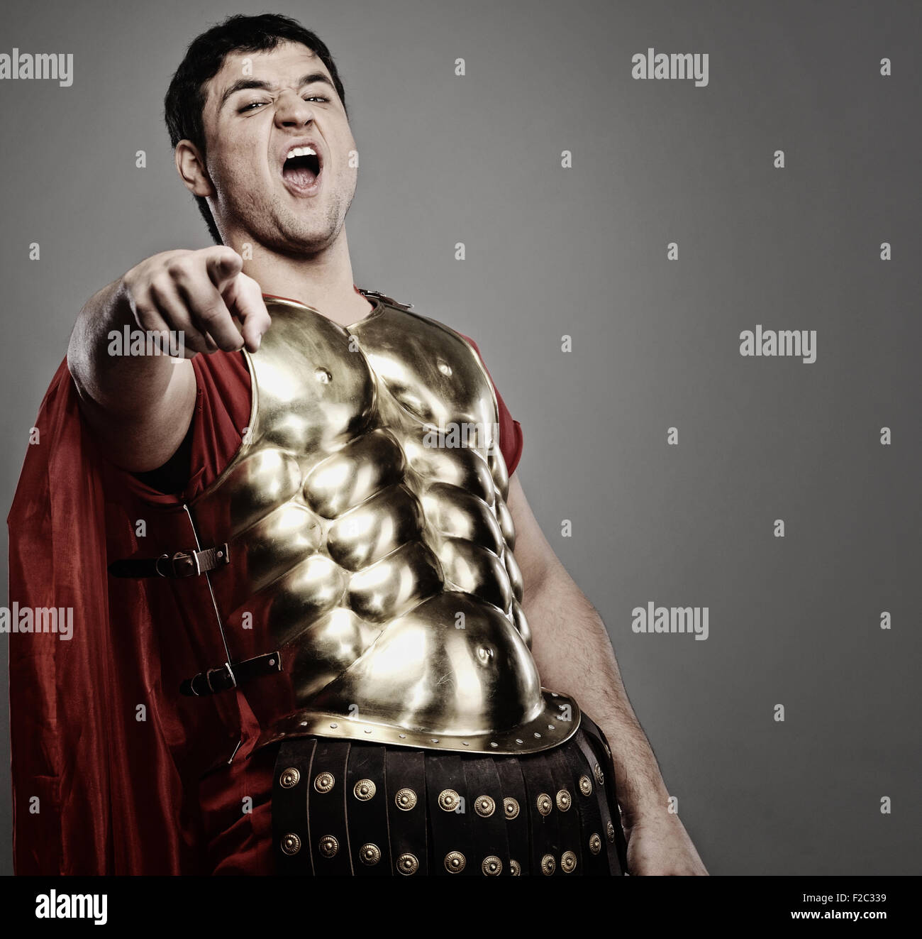 Portrait of a legionary soldier Stock Photo - Alamy