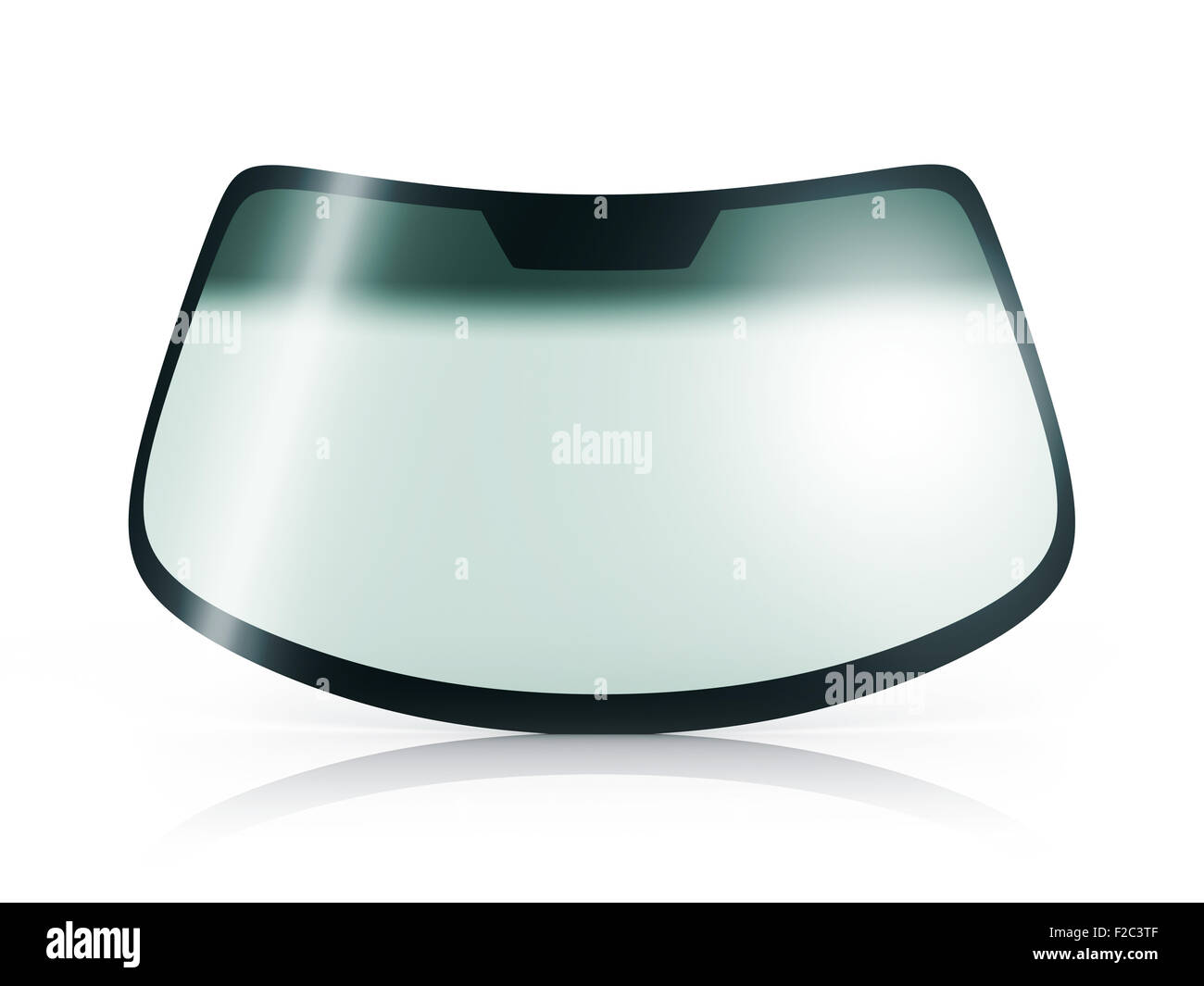Car glass on white background (done in 3d Stock Photo - Alamy