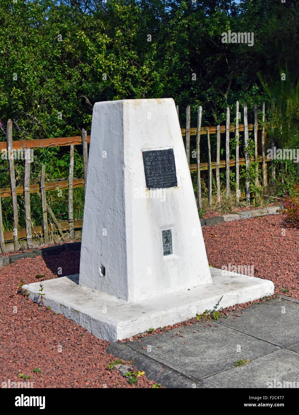 Monument to Major-General William Roy. Milton Head, Carluke, South ...