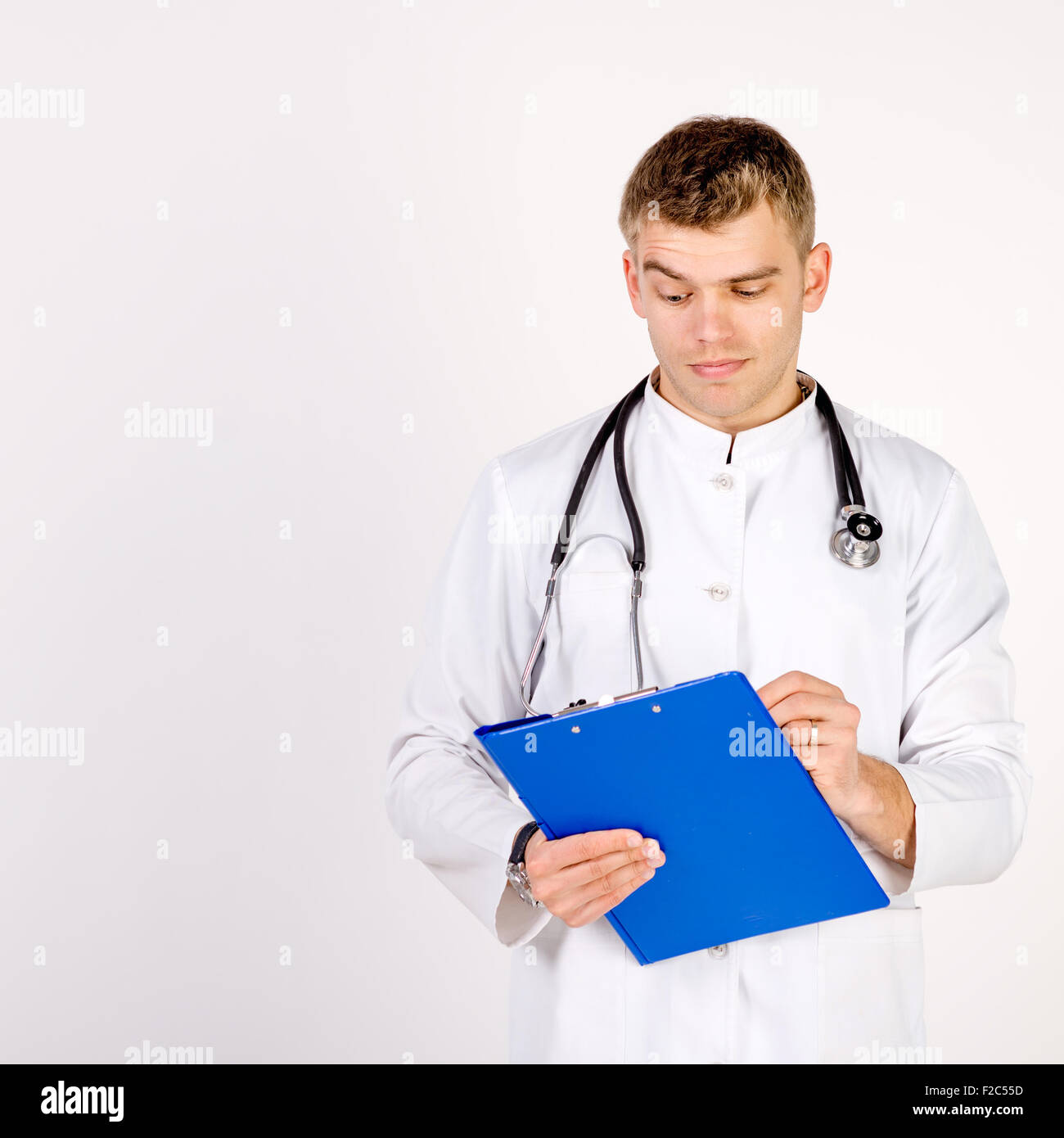 Portrait Of Doctor Stock Photo - Alamy