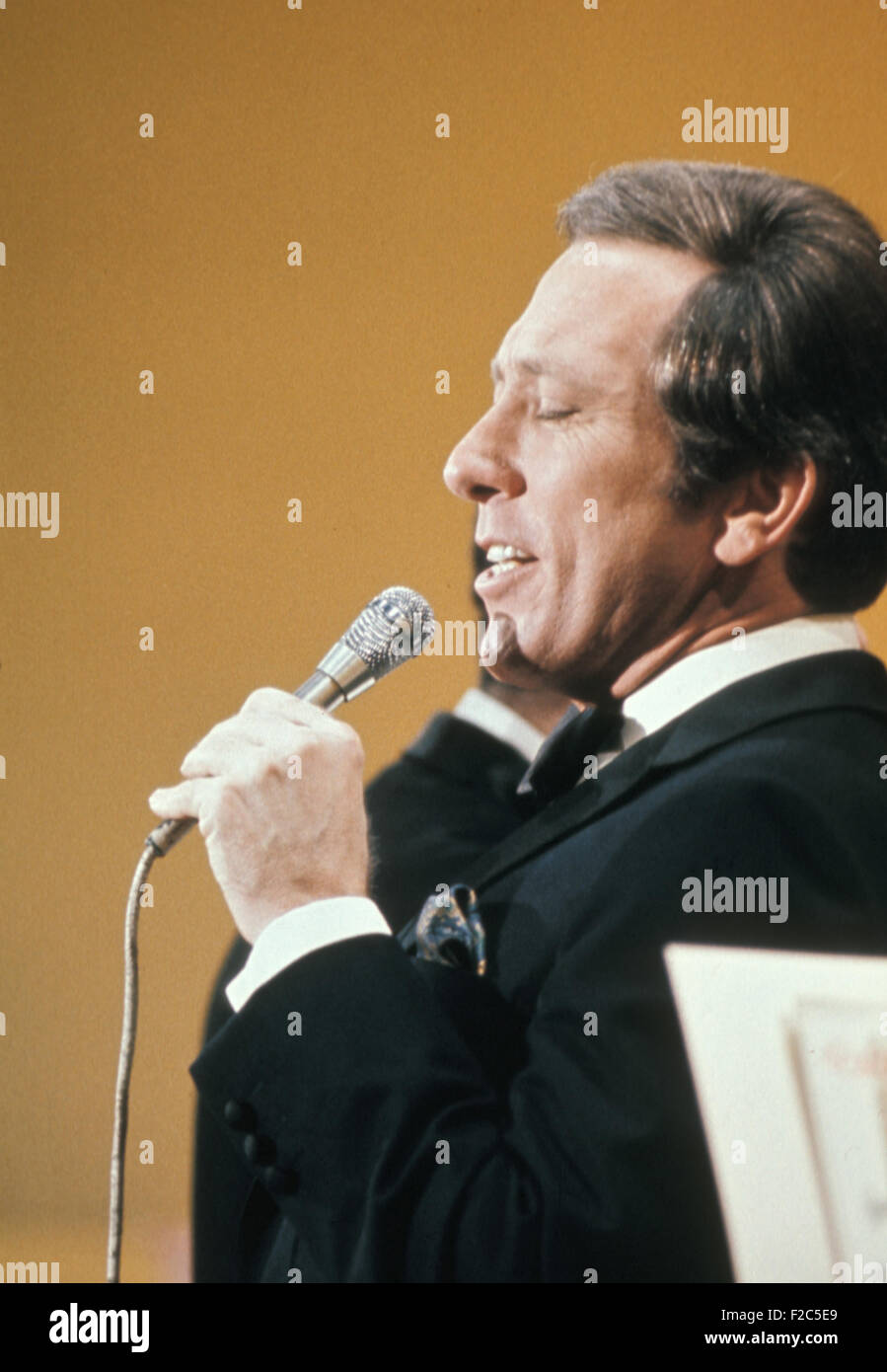 ANDY WILLIAMS (1927-2012) American singer about 1970 Stock Photo - Alamy