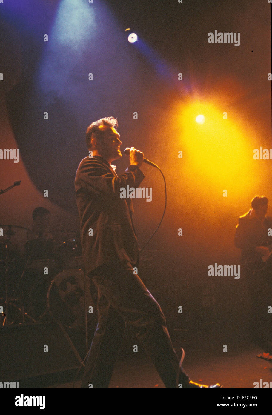 MORRISSEY English pop singer about 1990 Stock Photo - Alamy