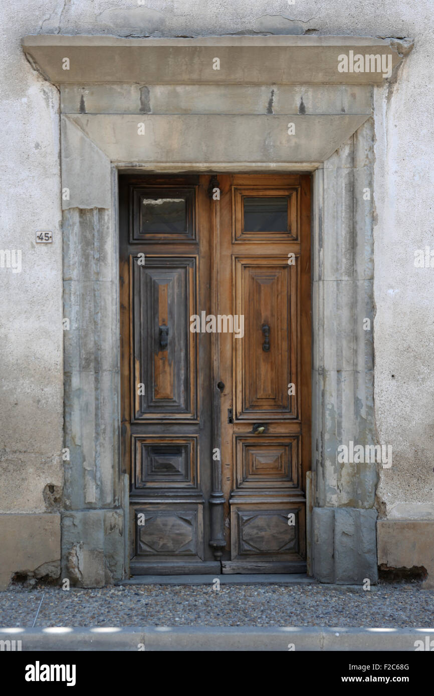 Rustic french architecture Stock Photo - Alamy