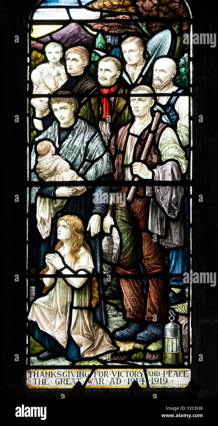 Stained Glass World War One Stock Photos & Stained Glass World War One ...