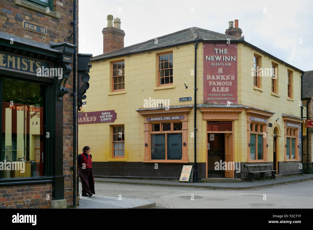 Blists Hill is an open-air museum built on a former industrial complex ...