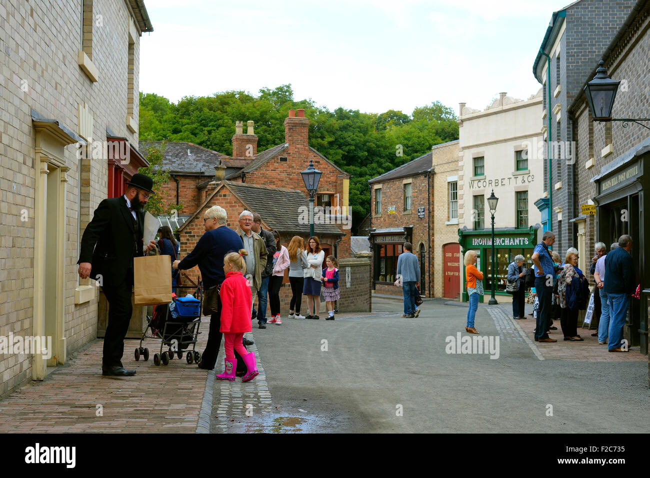 Blists Hill is an open-air museum built on a former industrial complex ...